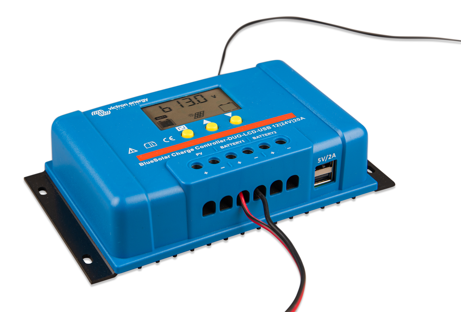 BlueSolar PWM Charge Controller (DUO) LCD & USB - Victron Energy